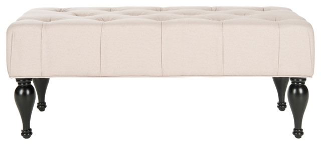 Rupert Bench - Traditional - Upholstered Benches - by HedgeApple | Houzz