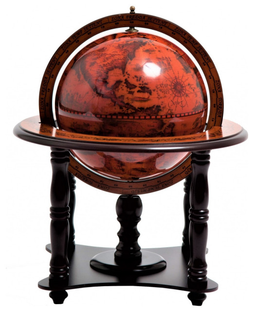 HomeRoots Vintage Look Desk Top Globe - Traditional - World Globes - by ...