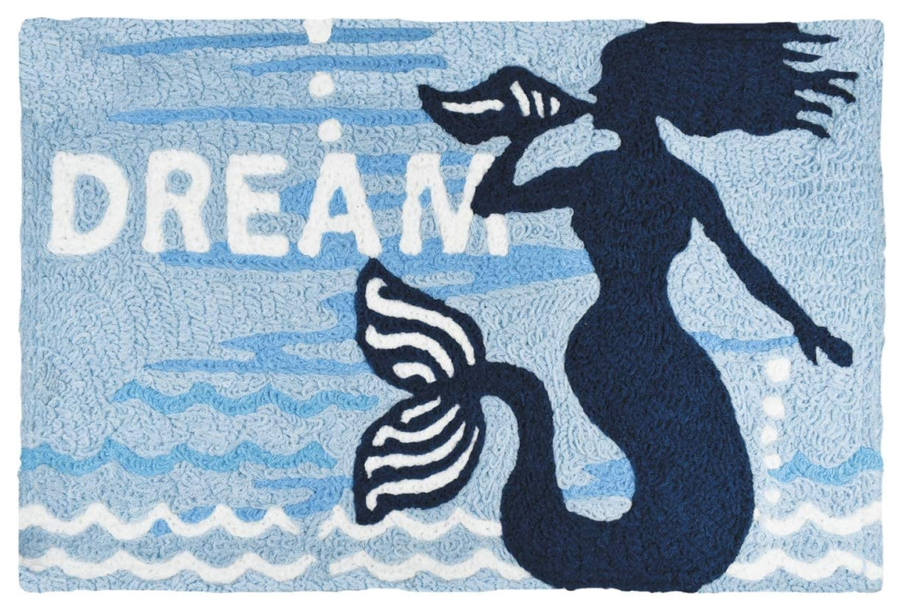 JellyBean Accent Rug Mermaid Dream - Beach Style - Area Rugs - by Uber ...