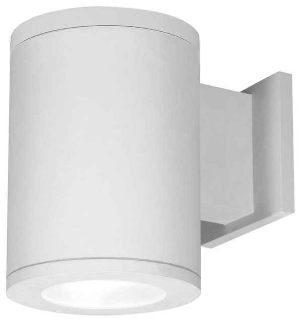 LED Wall Mount Downlight Flood in White - Contemporary - Outdoor Wall ...