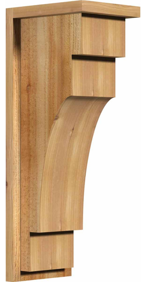 Mediterranean Corbel w/Backplate, 10"Dx26"H - Transitional - Corbels ...