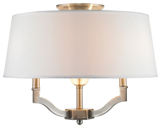 Golden Lighting Waverly Semi-Flush Convertible - Transitional - Flush ...