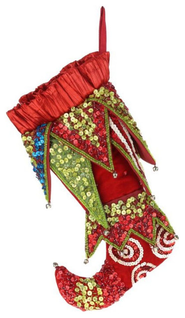 Mark Roberts 2023 Festive Jester Stocking - Contemporary - Christmas ...