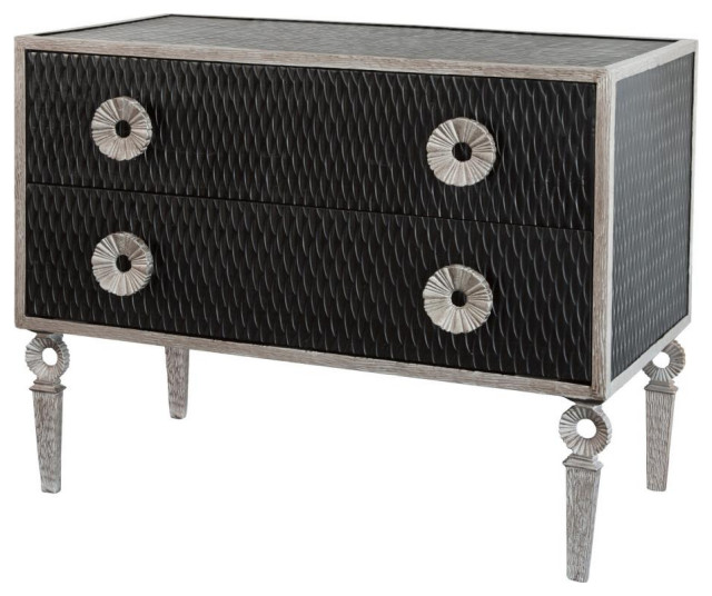 Artisan Nickel, Antique Lacquer Chest - Contemporary - Accent Chests ...