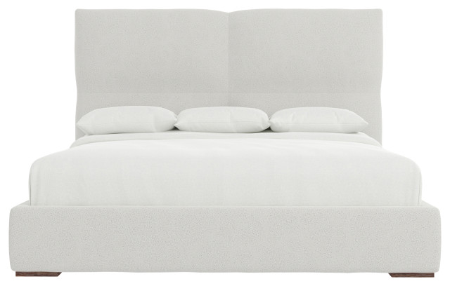 Bernhardt Casa Paros Panel Bed, 84.13"W x 94.69"D x 60"H - Transitional - Platform Beds - by ...