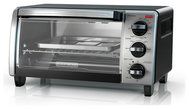 4-Slice Toaster Oven with Natural Convection, Black, TO1750SB - Modern ...