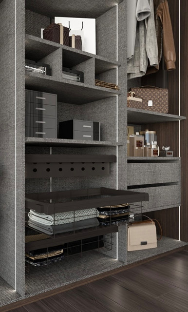 Walk-In Wardrobe Closet Bliss: Barrie, ON - Modern - Wardrobe - Toronto ...