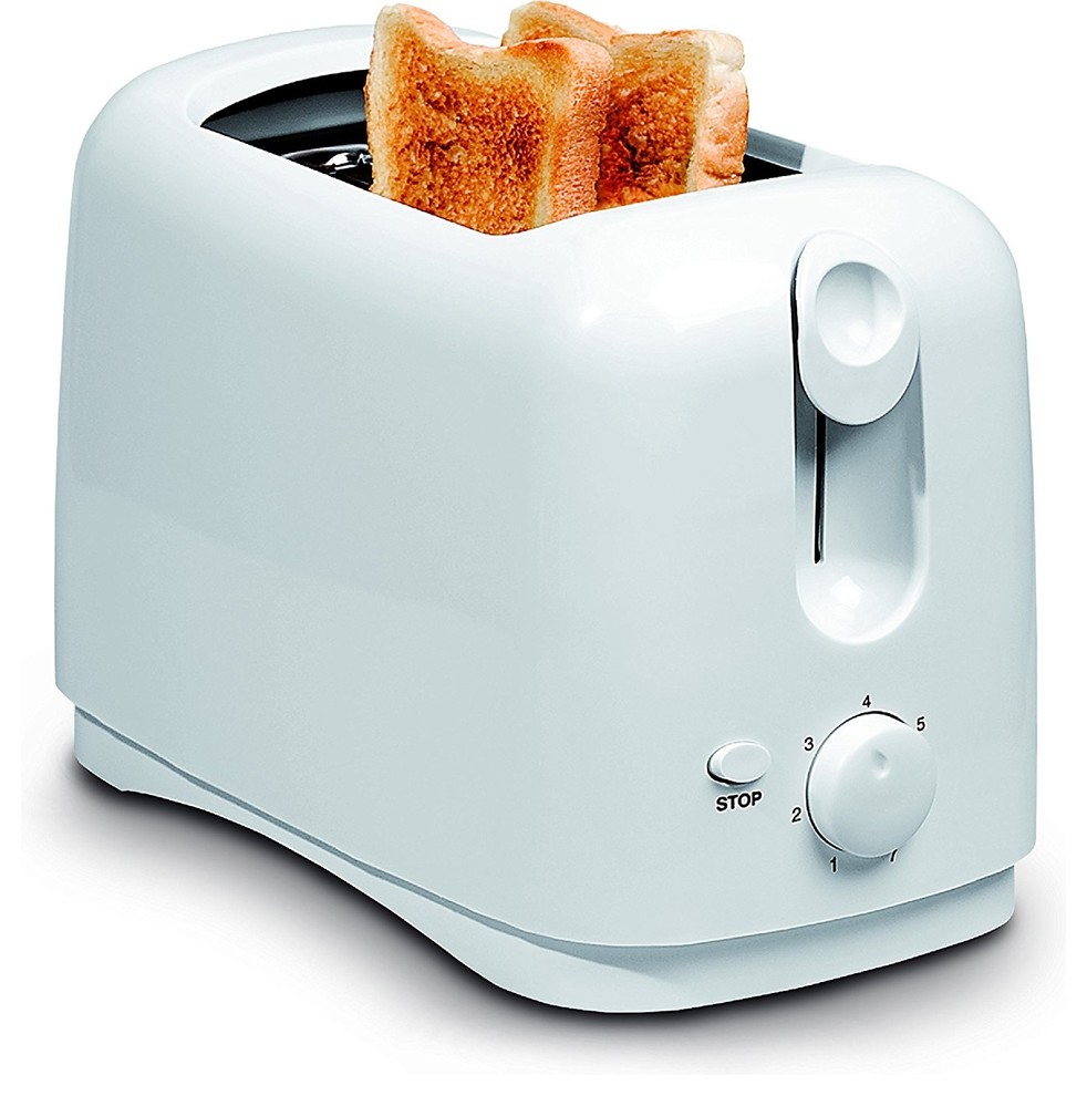 Uniware 8711WH Two Slice Wide Slots Toaster, 750 Watts, Cool Touch ...