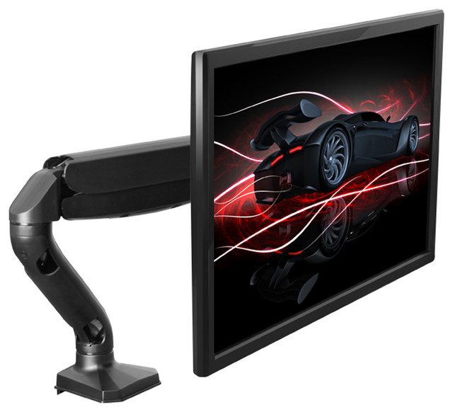 Swivel LCD Monitor Arm With Unversal Mount Adjustable Height, Ergonomic ...