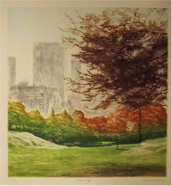 Autumn Haze, Harvey Kidder - Contemporary - Fine Art Prints - by ...