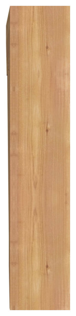 Balboa Traditional Bracket, 18"Dx30"H, 3 1/2"W Douglas Fir/Smooth, 20 ...