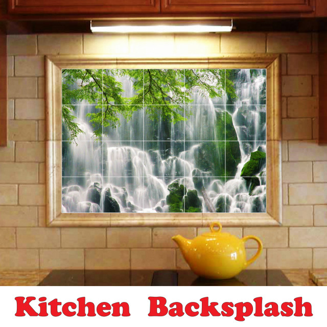 Lighthouse Ceramic Tile Wall Mural HZ500826, 40" Wide x 40" High ...