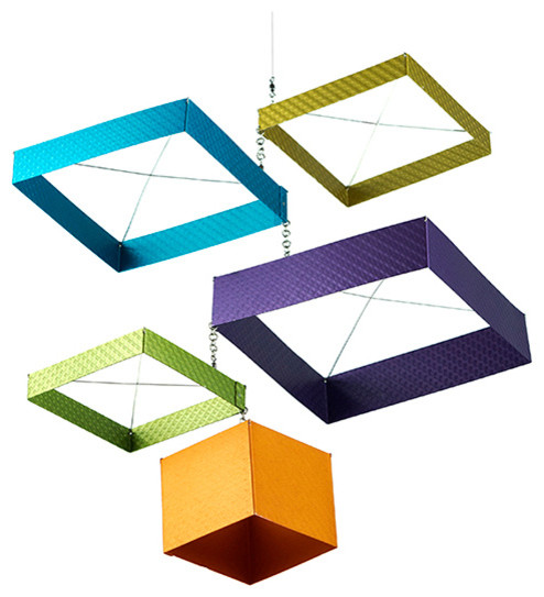 "Boxxs" Decorative Mobile - Contemporary - Baby Mobiles - by Q3 Art,Inc ...