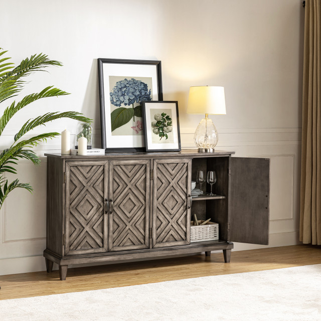 Elmar 60'' Wide Sideboard - Farmhouse - Buffets And Sideboards - by ...