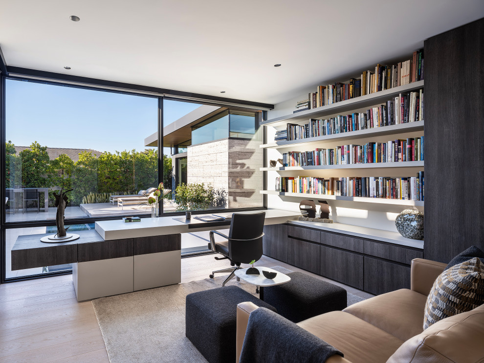 Sandcastle Modern - Modern - Home Office - Orange County - by Patterson Custom Homes | Houzz