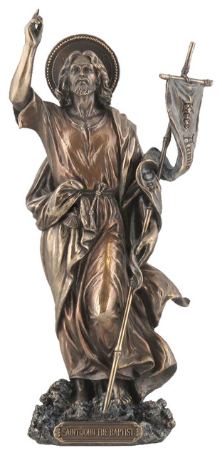 St John The Baptist, Religious Statue - Traditional - Decorative ...