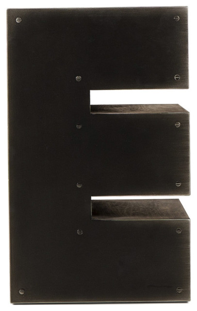 E Letter Side Table - Industrial - Coffee And Accent Tables - by AED ...