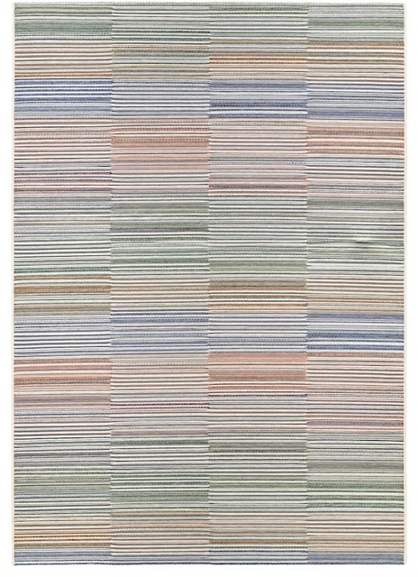 Couristan Cape Area Rug, Ivory/Multi, 2'3"x7'10" Runner - Contemporary ...