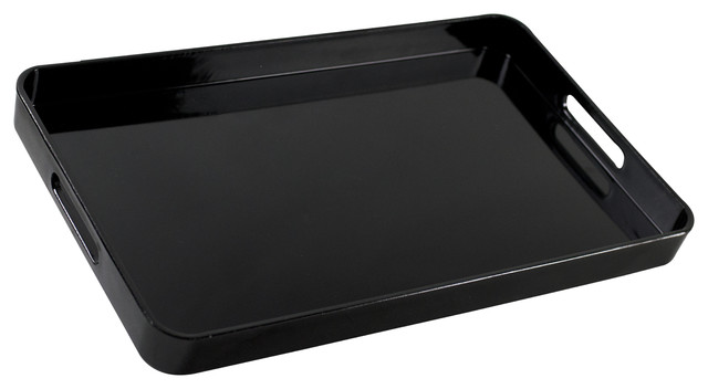 Lacquer Rectangular Serving Tray - Contemporary - Serving Trays - by 10 ...