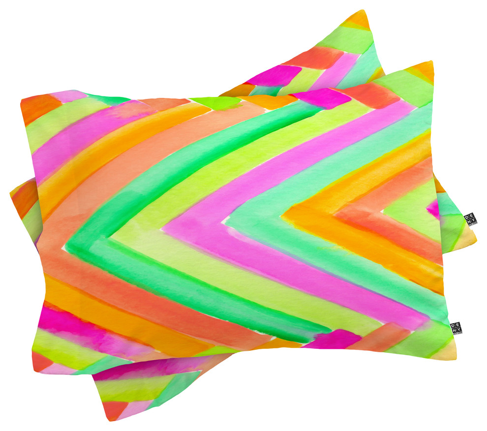 Deny Designs Rebecca Allen Summer Stays Pillowcase, King Pillowcase: 40 ...