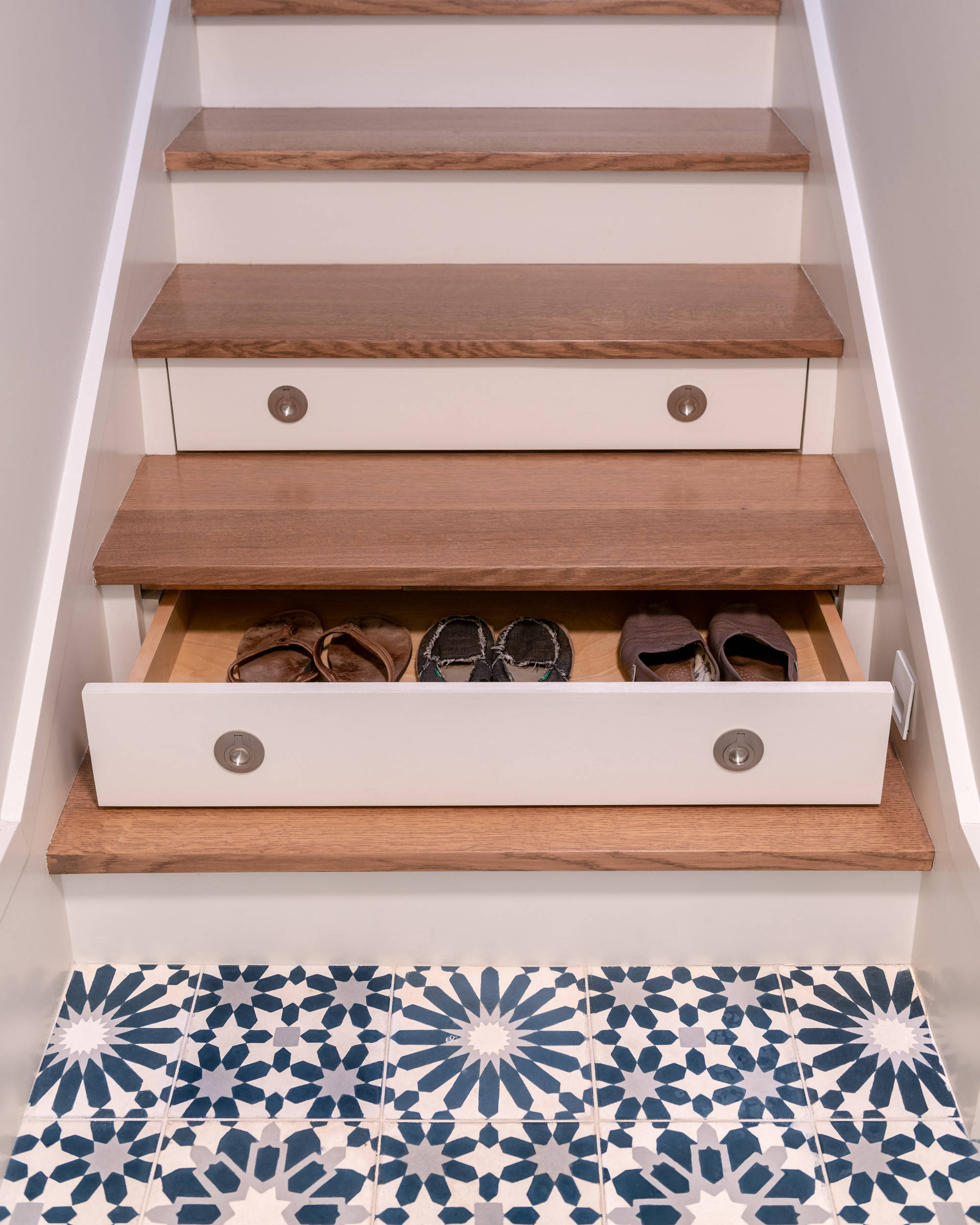 7 Staircase Design Ideas That Step Up the Storage and Style