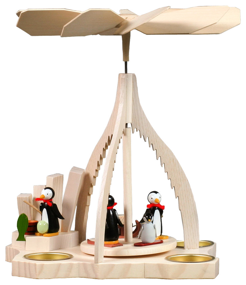 Graupner Pyramid- Penguin - Contemporary - Candleholders - by Alexander ...