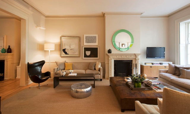 Manhattan Townhouse - Modern - Living Room - New York - by Christine ...