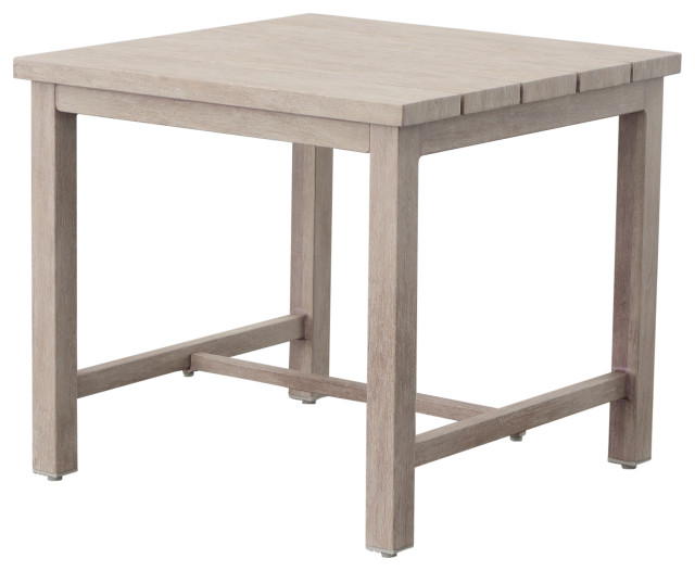 Blakely Outdoor Aluminum End Table - Transitional - Outdoor Side Tables - by Steve Silver | Houzz