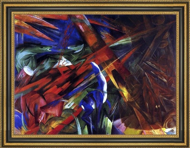 Franz Marc Animal Destinies (also known as The Trees Show their Rings ...