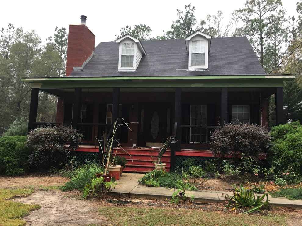 Changing trim on red brick house