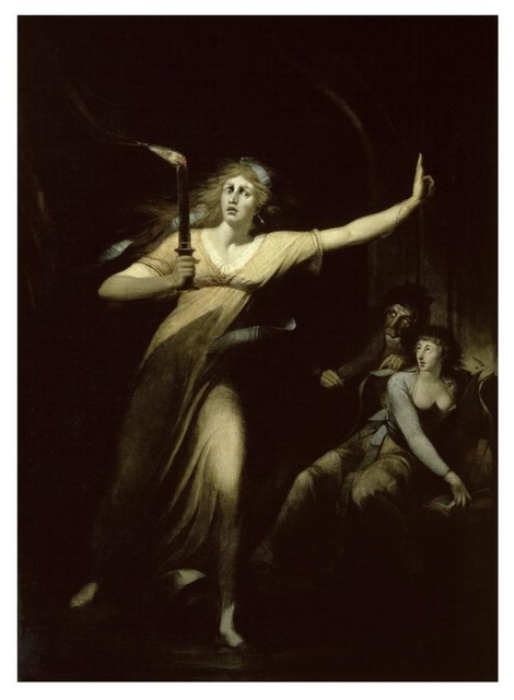 "Lady Macbeth Sleepwalking" Digital Paper Print by Henry Fuseli, 18"x24 ...