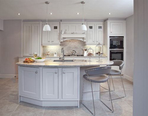 Ivory Fantasy Granite Countertops Kitchen Design Ideas