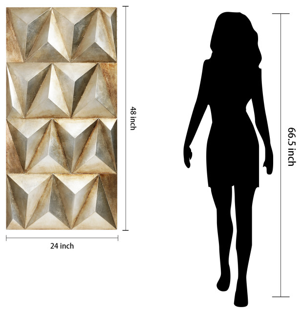 "Steel" Mixed Media Iron Hand Painted Dimensional Wall Art ...