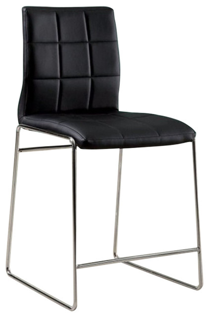 Benzara Kona II Contemporary Counter Height Chairs, Set of 2 ...