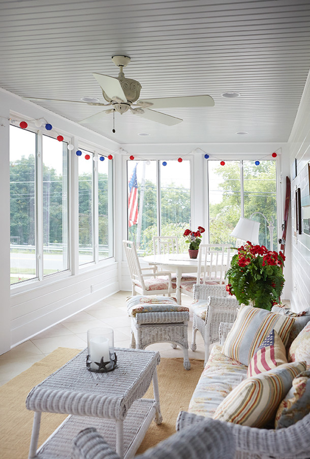 Porch - Beach Style - Verandah - Grand Rapids - by Villa Decor | Houzz AU