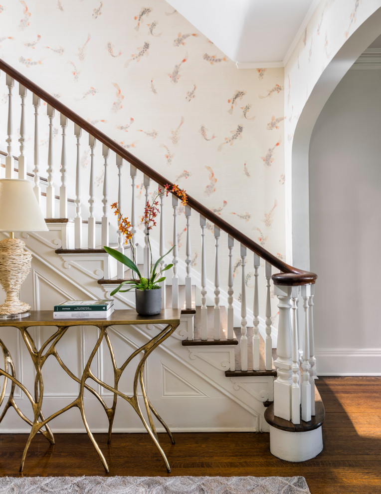 100-year-old Colonial Revival … Revived! - Staircase - New York - by ...