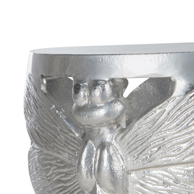 Viki Dragonfly Legs Accent Table Silver - Contemporary - Side Tables ...