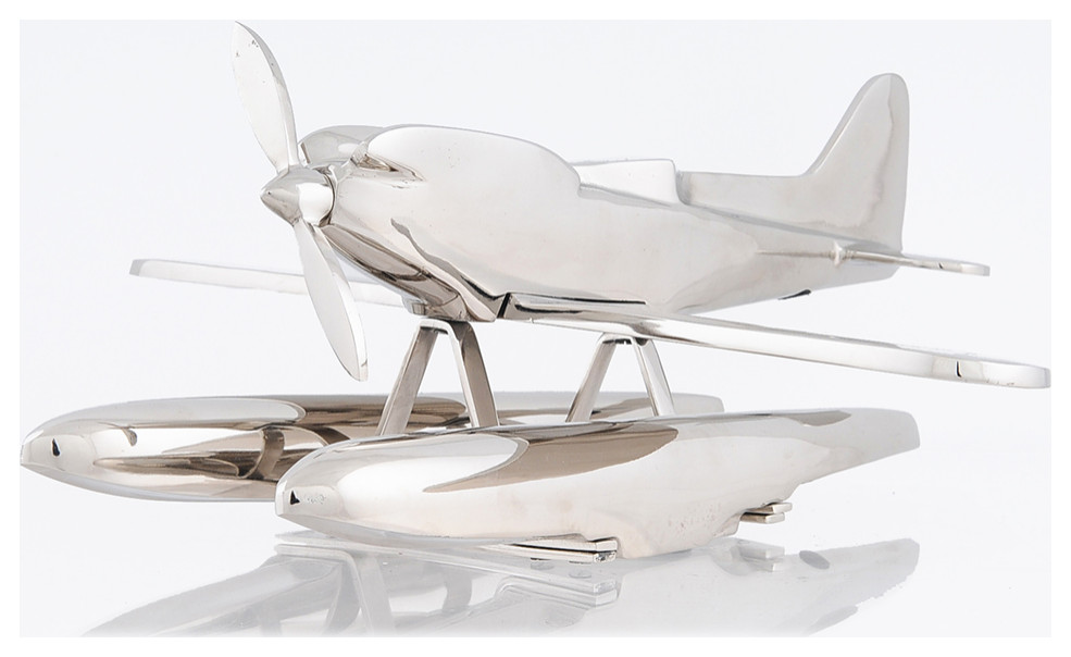 Alum Seaplane Collectible Metal scale model Airplane Aluminum Home ...