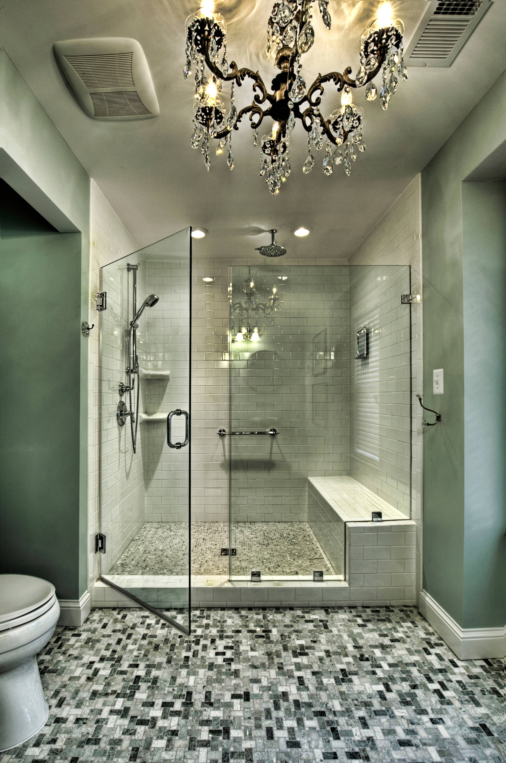 Shower Bench Installation