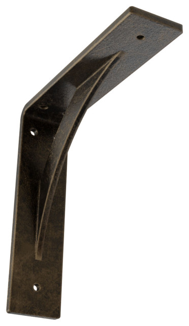 2"x20"x20" Legacy Steel Bracket, Hammered Black, 2Wx8"Dx8"H - Brackets ...