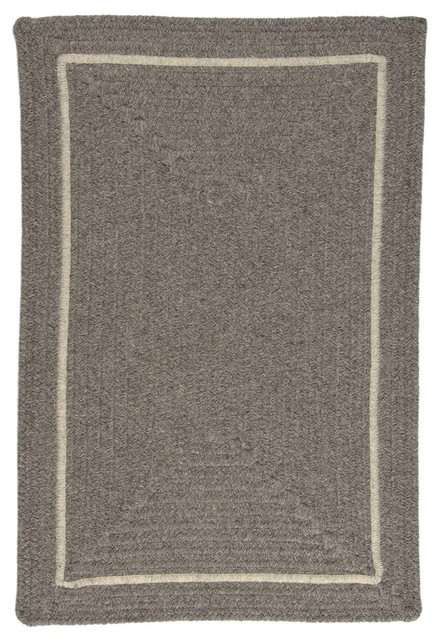 Shear Natural Rug, Rockport Gray, 6' Square, 6' Square - Farmhouse ...