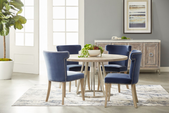 Turino Round Dining Table Base - Transitional - Table Tops And Bases ...