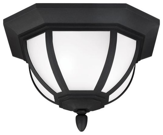 Sea Gull Lighting 7836302 Childress 2 Light Flush Mount Outdoor ...