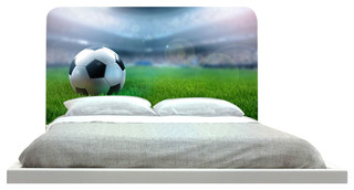 "Soccer Ball 2" Headboard - Contemporary - Headboards - by ZoZulu
