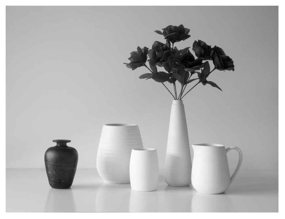 "Still Life In Black And White" Paper Print by Jacqueline Hammer, 18 ...
