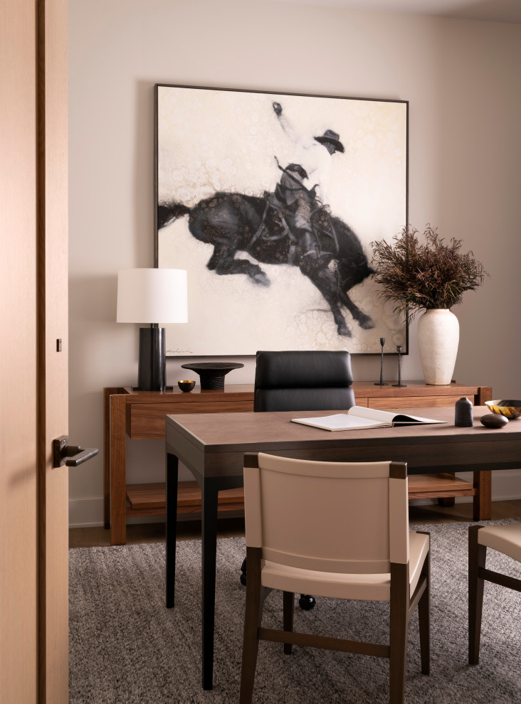 Flint Hills Ranch - Rustic - Home Office - Austin - by Britt Design ...