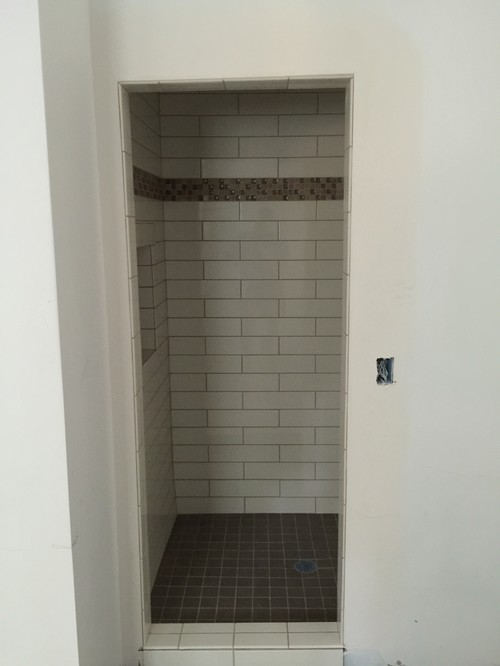 Shower Walls not Square