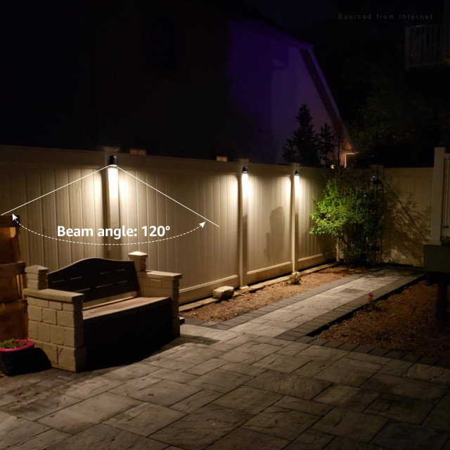 12-Pack Low Voltage LED Deck Lights, CRI90 Landscape Poolside Fence ...
