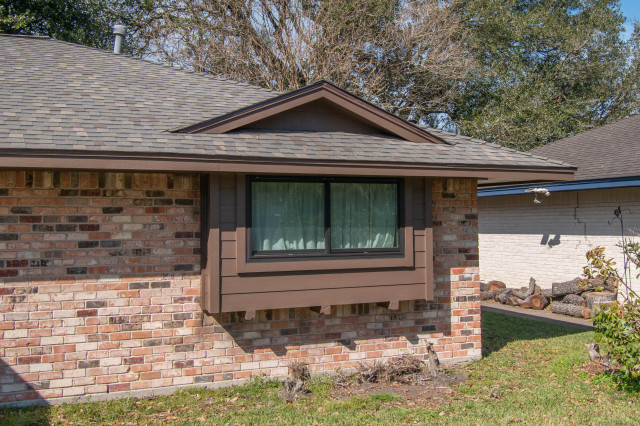 Fascia Replacement - Traditional - House Exterior - Houston - by ...