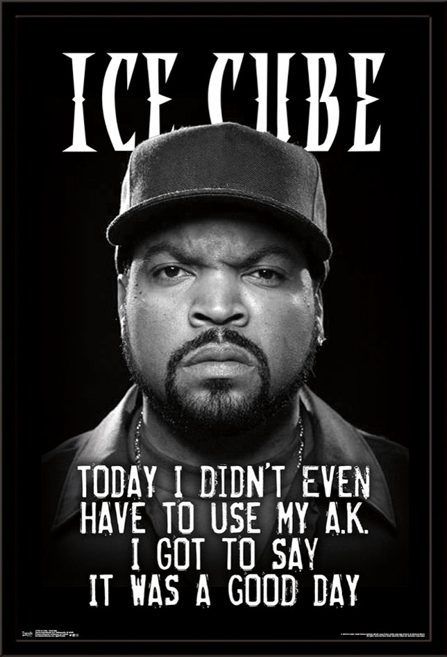 Ice Cube Good Day Poster, 24.25"x35.75" - Contemporary - Prints And ...